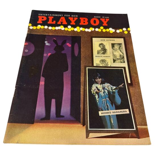 Other | Playboy Magazine March 1958 With Centerfold Intact | Poshmark